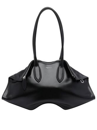 Alexander McQueen Sac Port&eacute; &Eacute;paule - Noir