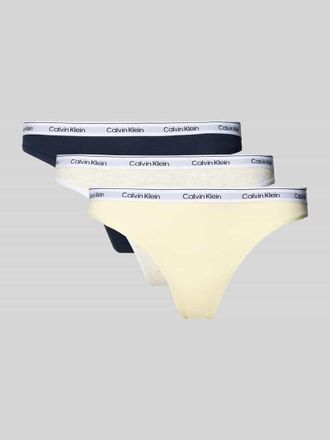 Calvin Klein Underwear String mit elastischem Bund im 3er-Pack
