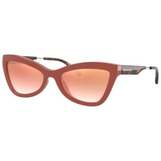 Michael Kors Femme, Accessoires, Rouge, Taille: ONE Size Lunettes de soleil en r&eacute;sine rouge