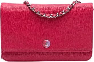 Chanel Sac bandouli&egrave;re doccasion - Femme - Pre-owned - Rose - Taille: ONE Size