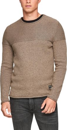 QS by s.Oliver Q/S designed by - s.Oliver Herren 520.10.109.17.170.2104506 Pullover, braun, XL