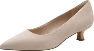 Marco Tozzi Marco Tozzi Damen Pumps weiches Feel Me Fu&szlig;bett weiches Innenfutter Modern, beige (Dune), 42 EU