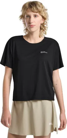 Jack Wolfskin T-Shirt PRELIGHT STRIDE CROP T W