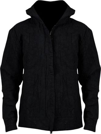 La Haine Inside Us Kapuzenjacke mit durchgehendem Rei&szlig;verschluss - - Sweatshirts & Hoodies - Herren - Schwarzk - XL
