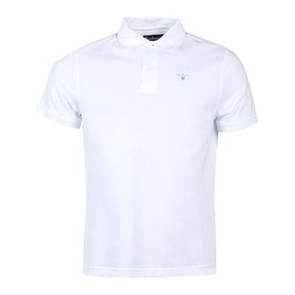 Barbour Sportliches Baumwoll-Polo mit Besticktem Logo - - Tops - Herren - Wei&szlig; - S