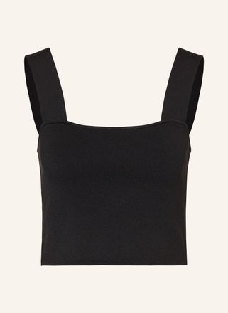 Maje Stricktop schwarz