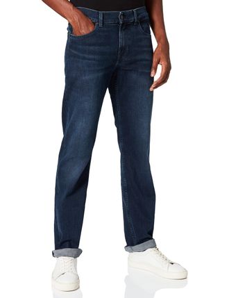 7 For All Mankind Herren Standard Luxe Performance Eco Dark Blue Jeans, Dark Blue, 30W 30L EU