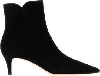 Gianvito Rossi Femme, Chaussures, Noir, Taille: 38 EU Levy 55 Camoscio Stivale