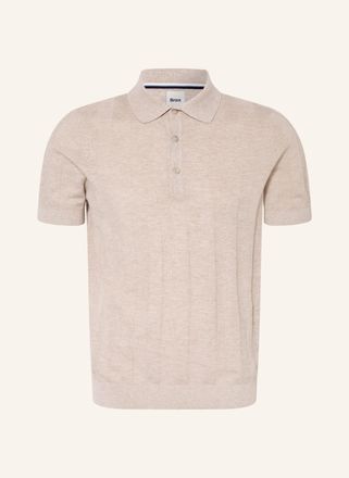 Brax Brax Strick-Poloshirt Pascal beige