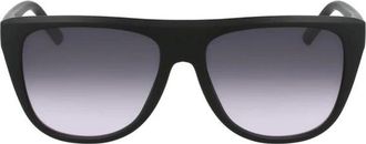 DKNY Dkny, Femme, Accessoires, Noir, Taille: ONE Size Lunettes de soleil &agrave; monture en plastique avec protection UV