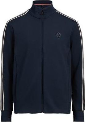 Hackett Sweat zipp&eacute; en coton m&eacute;lang&eacute;