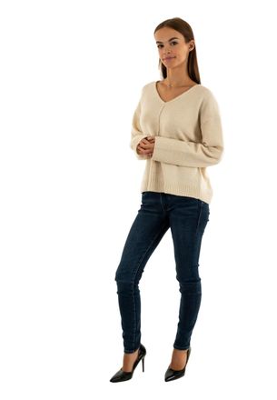 Only Onlwhitney Ls V-Neck KNT