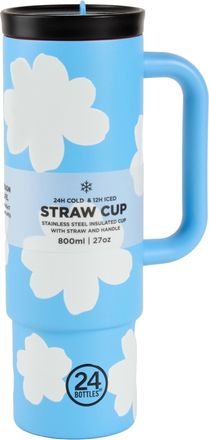 24 Bottles STRAW CUP 800 ML