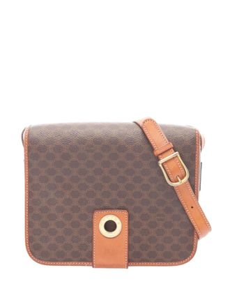 Celine sac &agrave; bandouli&egrave;re en toile enduite Macadam 20e si&egrave;cle - Marron