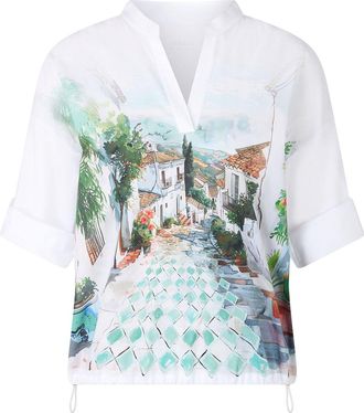 Marc Cain Oversized Blusenshirt mit Print