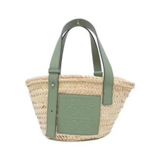 Loewe Pre-owned Sac cabas en cuir de veau Feuille de palmier - Femme - Pre-owned - Beige - Taille: ONE Size