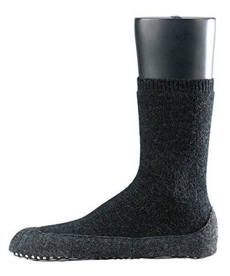Falke Falke Cosyshoe Chaussettes pour homme, Homme, Falke Cosyshoes Herren 2er Pack, Grau (Grau/Anthra.Mel)