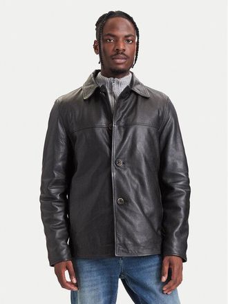 Milestone Lederjacke MSMarlon 631001 60870 Schwarz Regular Fit