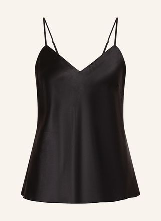 Simone P&eacute;r&egrave;le Simone P&eacute;r&egrave;le Schlaftop Love Me Aus Seide schwarz