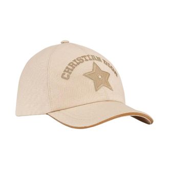 Dior Femme, Accessoires, Beige, Taille: 58 CM Casquette D-Player