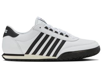 K-Swiss Herren Vintage Trainer LTH Sneaker, White Black, 42.5 EU