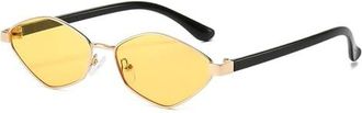 Generic Lunettes De Soleil Tendance &Agrave; Petite Monture For Hommes, For Les Vacances, D&eacute;placements, F&ecirc;tes, For Femmes(Yellow)