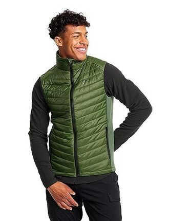 RevolutionRace Radical Insulate Vest pour Homme, Gilet L&eacute;ger et Isolant pour un Usage Quotidien et Toutes les Activit&eacute;s Outdoor, Black Forest, S