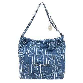 Chanel Pre-owned Denim chanel-taschen - - Pre-owned - Damen - Blau - ONE SIZE