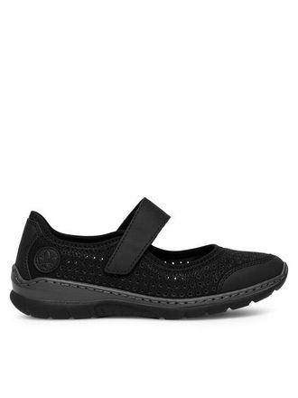 Rieker Halbschuhe L32B5-00 Schwarz