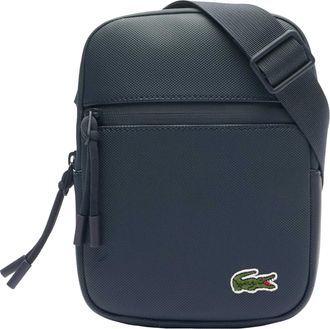Lacoste Crossbody Bags - S FLAT CROSSOVER BAG - Gr. unisize - in Blau - f&uuml;r Damen