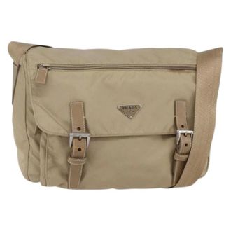 Prada Sac bandouli&egrave;re vintage Pre-owned - Femme - Pre-owned - Beige - Taille: ONE Size