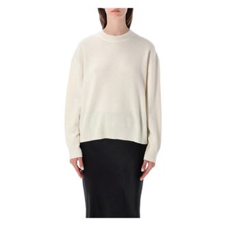 Anine Bing Femme, Pulls, Blanc, Taille: 38 FR Pulls &agrave; col rond