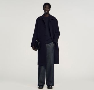 Sandro Woll- und Kaschmirmantel