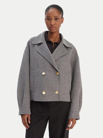 Tommy Hilfiger Übergangsjacke WW0WW47759 Grau Relaxed Fit