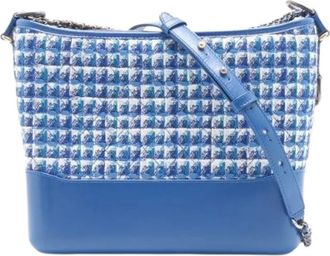 Chanel Sac bandouli&egrave;re en cuir Pre-owned - Femme - Pre-owned - Bleu - Taille: ONE Size