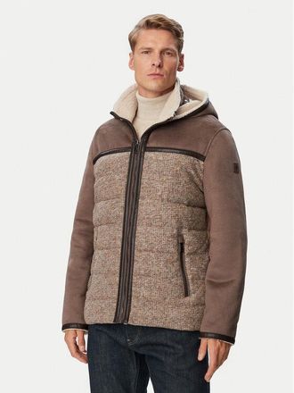 Milestone Winterjacke MSAbano 630728 11525-1 Dunkelbeige Regular Fit