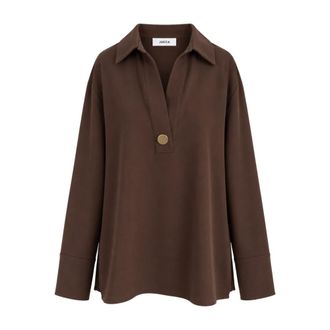 Jucca Polo - Femme - Tops - Brun - Taille: 36 FR
