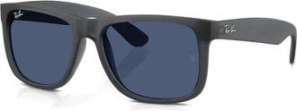 Ray-Ban Homme, Accessoires, Gris, Taille: 55 MM Lunettes de soleil Justin