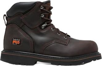 Timberland Bottes de construction Pit Boss pour homme, marron, 43 UE, marron, 43 EU