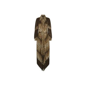 Roberto Cavalli Damen, Kleider, Braun, SGröße