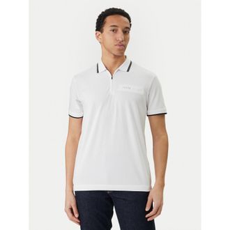 Jack & Jones Jack & Jones Poloshirt Fusion 12289953 Wei&szlig; Regular Fit