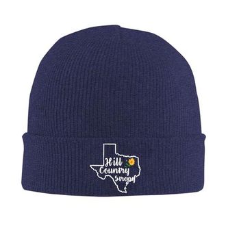 Generic Fort De La R&eacute;gion des Collines du Texas Unisex Skull Cap Classique Bonnets Hiver Confortable Bonnet De P&ecirc;cheur pour Toutes Les Saisons Course &Agrave; Pied S