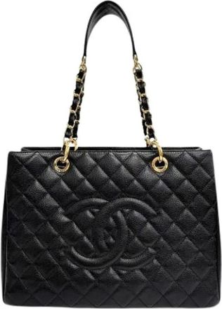 Chanel Pre-owned Vintage Tote Bag - Femme - Pre-owned - Noir - Taille: ONE Size