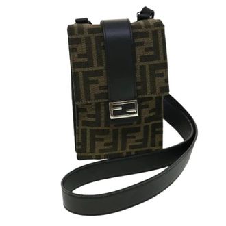Fendi Sac bandouli&egrave;re Pre-owned en toile Zucca - Femme - Pre-owned - Brun - Taille: ONE Size