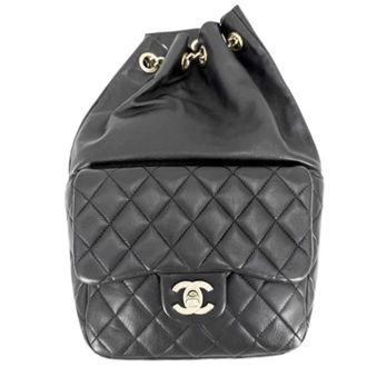 Chanel Pre-owned Vintage Backpack - Femme - Pre-owned - Noir - Taille: ONE Size