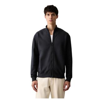 Barbour Caldbeck Zip-through - - Sweatshirts & Hoodies - Herren - Blau - M