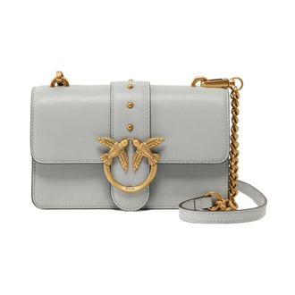 Pinko Pinko, Femme, Sacs, Gris, Taille: ONE Size Love One Mini