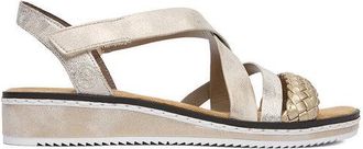 Rieker Sandalen CEO-V3663-90 Goldfarben