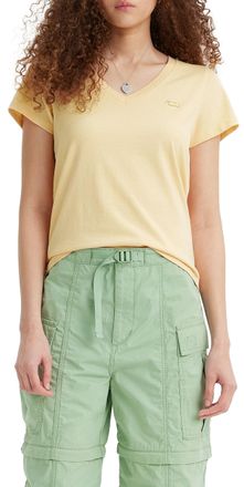 Levi's Damen V-Neck Perfect Vneck Neutrals, Anise Flower, S