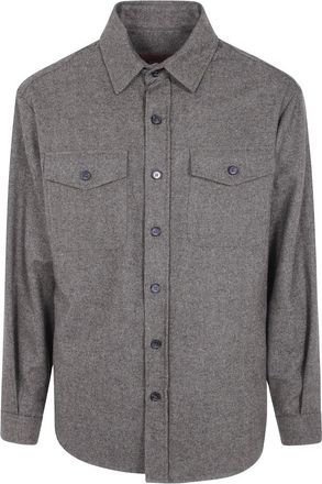 Cruna Homme, Chemises, Brun, Taille: M Osaka Overshirt